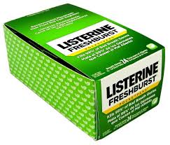Listerine Pocketpaks Breath Strips Fresh Burst 24 Strips, 12ct - B2B ...