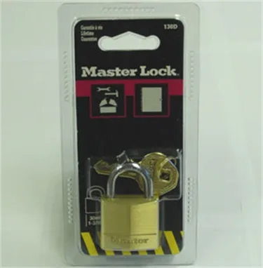 Master Lock Brass Padlock 130D Brass 30mm - B2B Online Shop in NYC ...