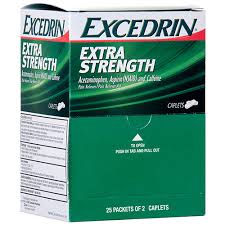 Excedrin Extra Strength Caplets 25ct (Pack of 2) - B2B Online Shop in ...