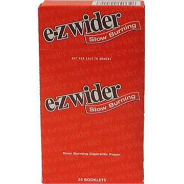 EZ WIDER SLOW BURNING Cigarette Paper 24s - B2B Online Shop in NYC ...