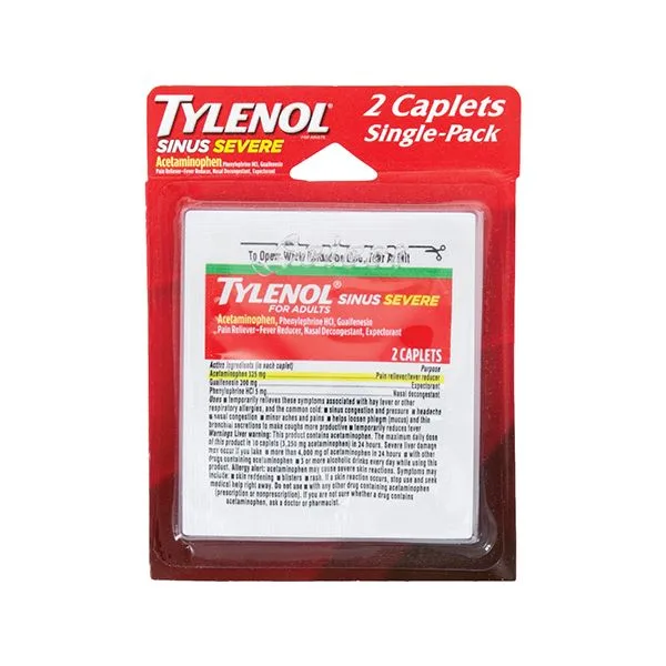 Tylenol Sinus Single Dose Individual Packets - B2B Online Shop in NYC ...