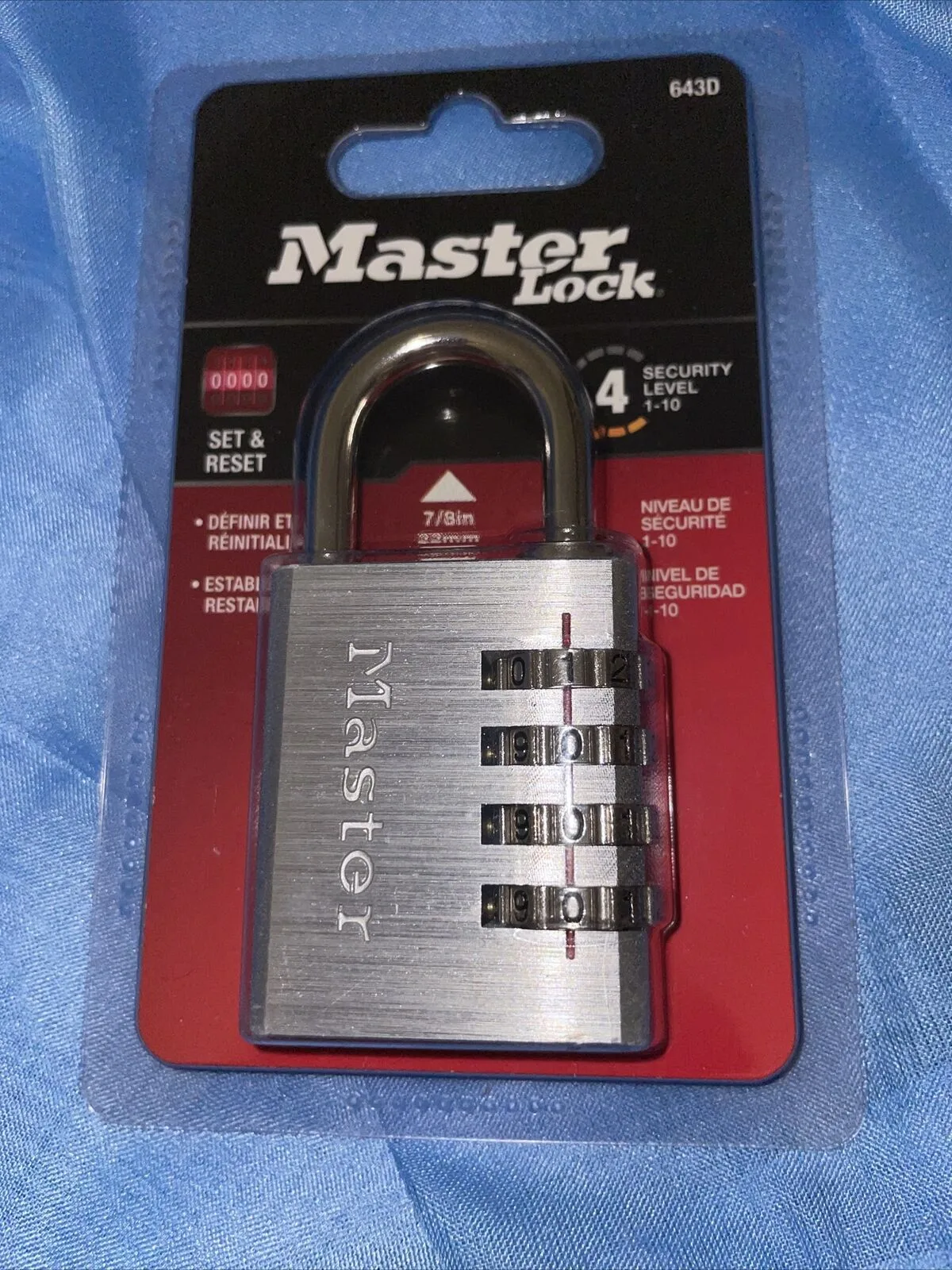 Master Lock 643D 1-9/16 inch Combination Padlock - B2B Online Shop in ...