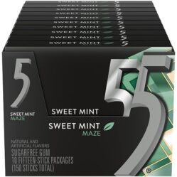 5 Gum Sweet Mint Maze Gum 15pcs, 10ct - B2B Online Shop in NYC ...