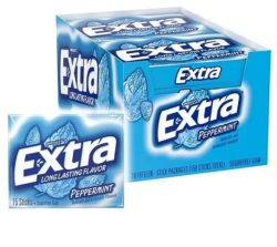 Extra Peppermint Gum 15pcs, 10ct - B2B Online Shop in NYC | Wholesale ...