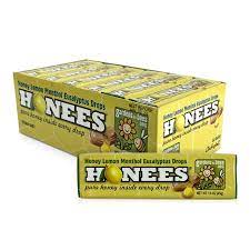 Honees Lemon Menthol Eucalyptus Honey Filled Drops 1.6oz, 24ct - B2B Online Shop in NYC ...