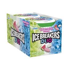 Ice Breakers Duo Watermelon Mints 1.5oz, 8ct - B2B Online Shop in NYC ...